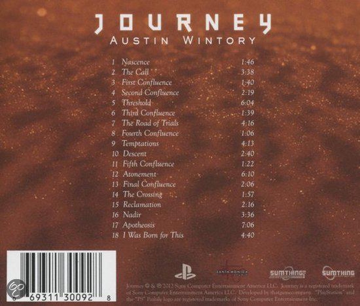 Journey [Original Video Game Soundtrack], Austin Wintory | CD (album ...