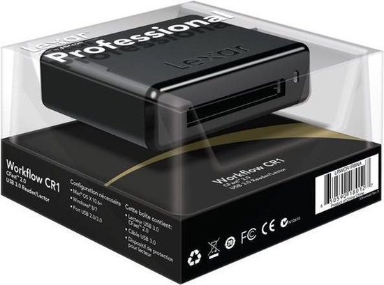 Lexar Workflow Professional CFast reader CR1 | bol