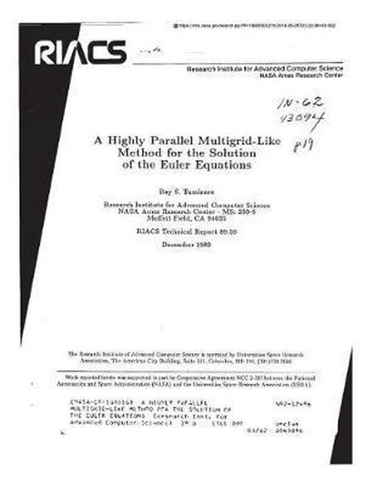 A Highly Parallel Multigrid-Like Method for the Solution of the Euler ...