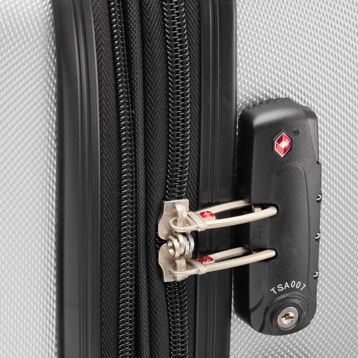 Swiss - Lausanne Koffer 68cm - 4 Wielen - Expandable - TSA-cijferslot ...