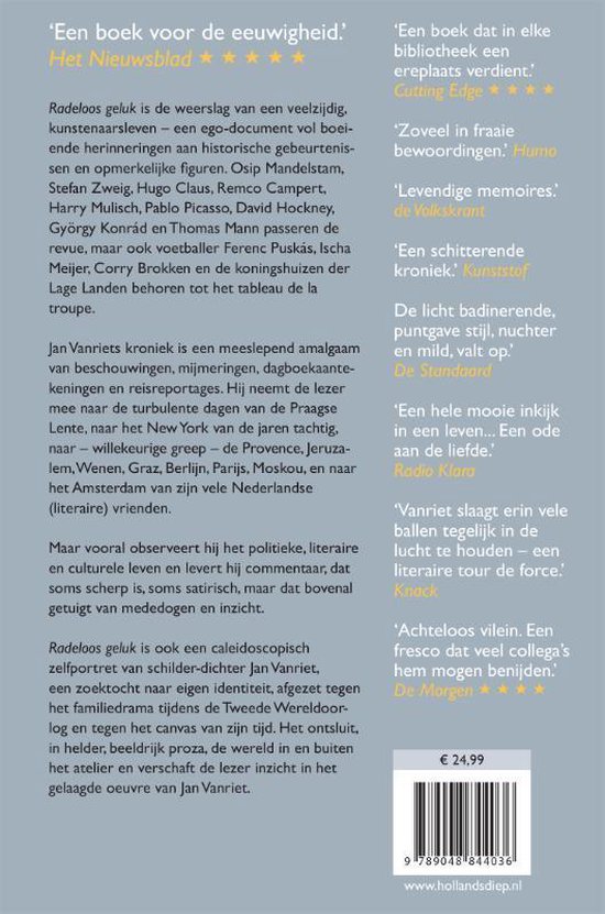 Radeloos geluk, Jan Vanriet | 9789048844036 | Boeken | bol.com