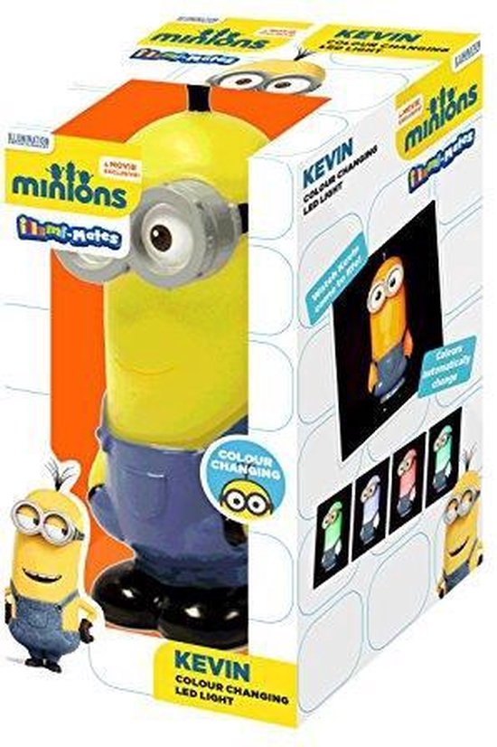 Minions Kevin Led Licht met Verschillende kleuren | bol.com