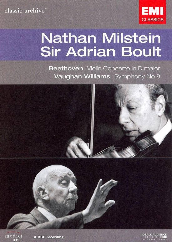 Nathan Milstein & Sir Adrian Boult - Emi classics, Vaughan William ...