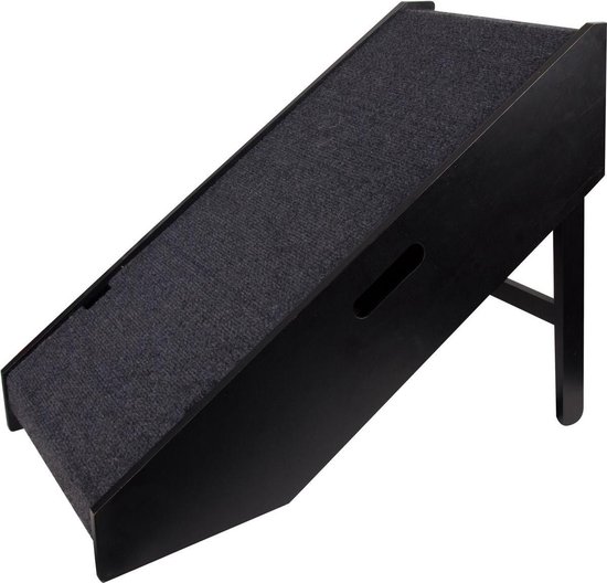 FLAMINGO Huisdieren helling en trap zwart 62x36x51 cm 515222 | bol