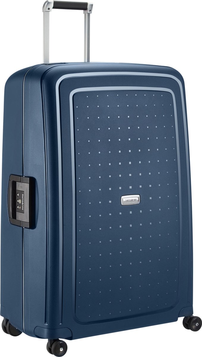 Samsonite Reiskoffer - S'Cure Dlx Spinner 81/30 (Groot) Midnight Blue ...