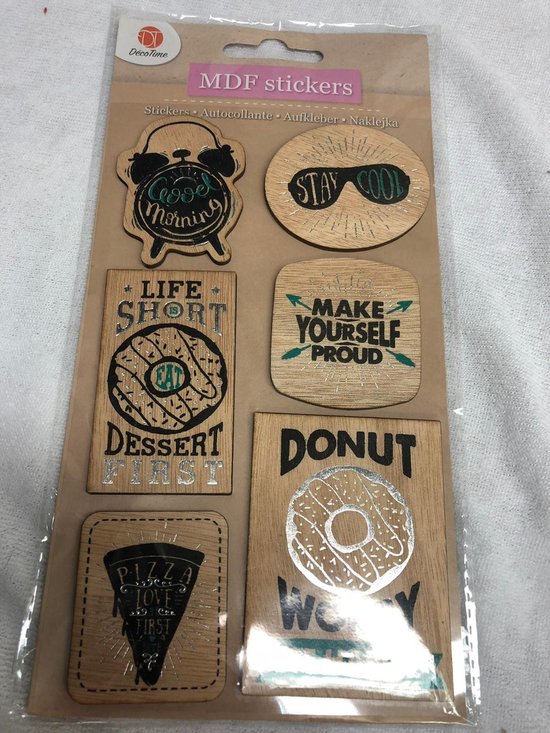 mdf stickers | bol.com