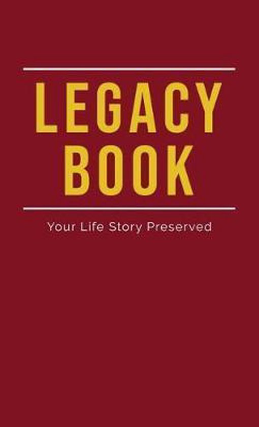 Legacy Book, Robert Rouse | 9780578477817 | Boeken | bol