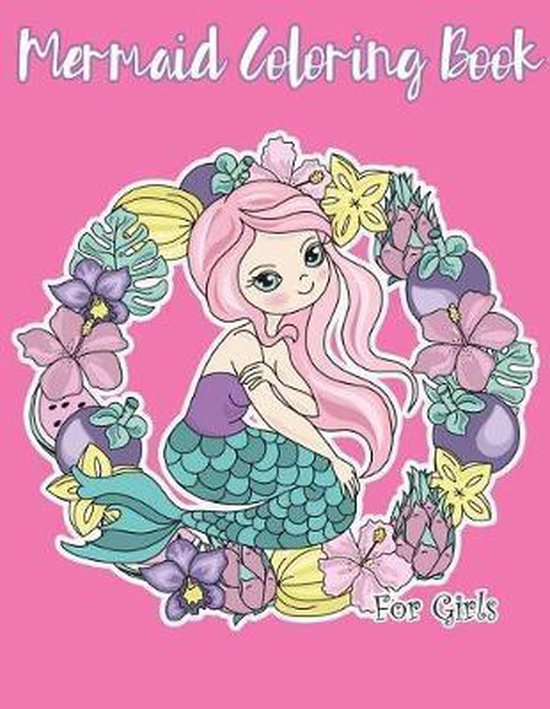 Mermaid Coloring Book for Girls, Copter Publishing | 9781728777436 ...