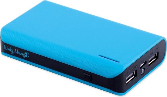 Wonkey Monkey powerbank - Blauw | bol