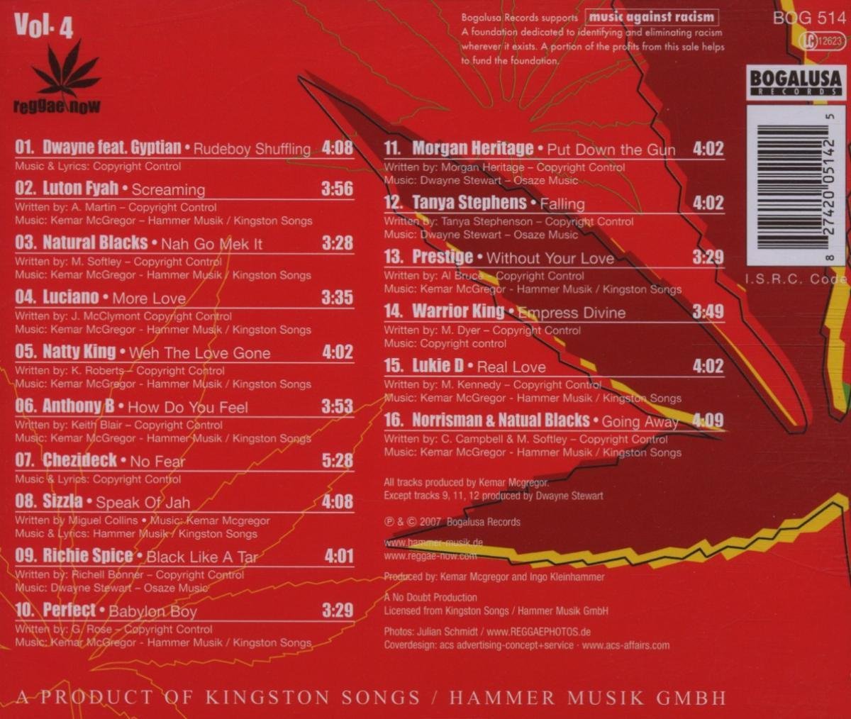 Reggae Now Vol. 4, V/a | CD (album) | Muziek | bol.com