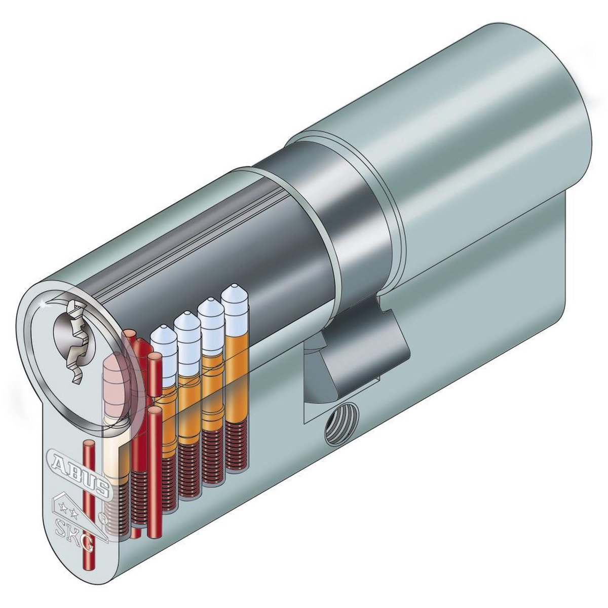 Abus e60 cilinder SKG** - 30/30 | bol.com