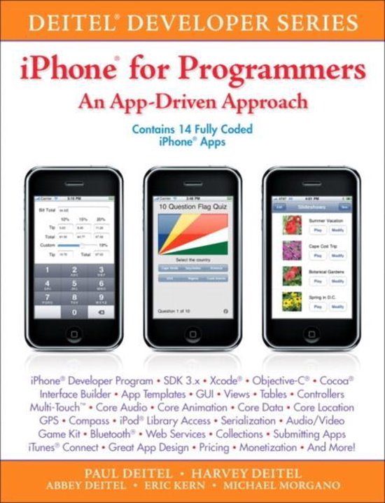 iPhone for Programmers | 9780137058426 | Paul Deitel | Boeken | bol.com