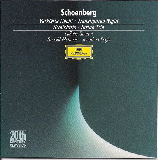 Schoenberg: Verklarte Nacht, String Trio / Lasalle Quartet, Arnold ...