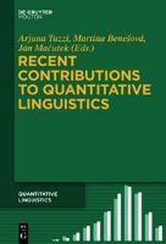 Quantitative Linguistics [QL]70- Recent Contributions to Quantitative Linguistics |... | bol.com