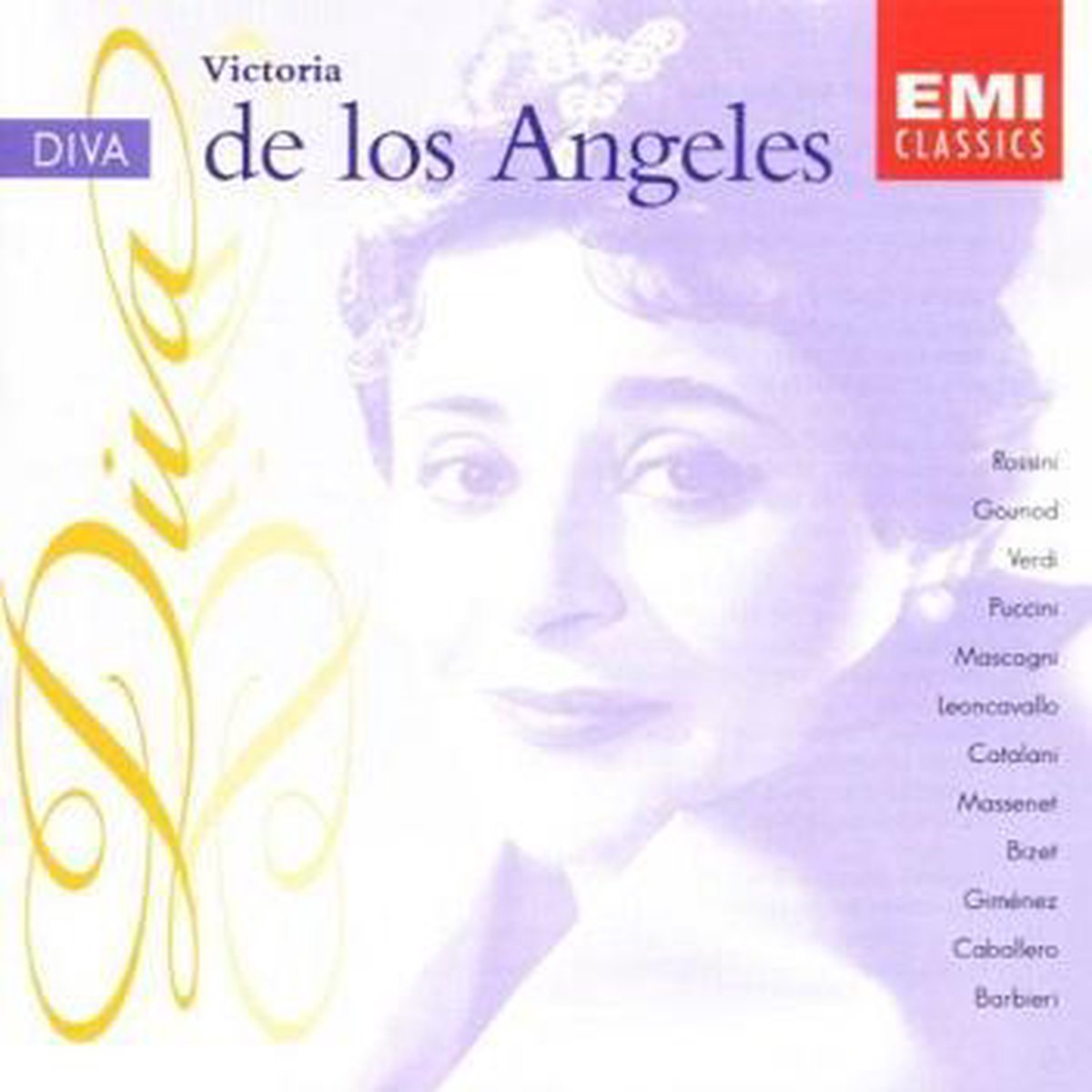 Diva / Victoria de los Angeles, Puccini | CD (album) | Muziek | bol