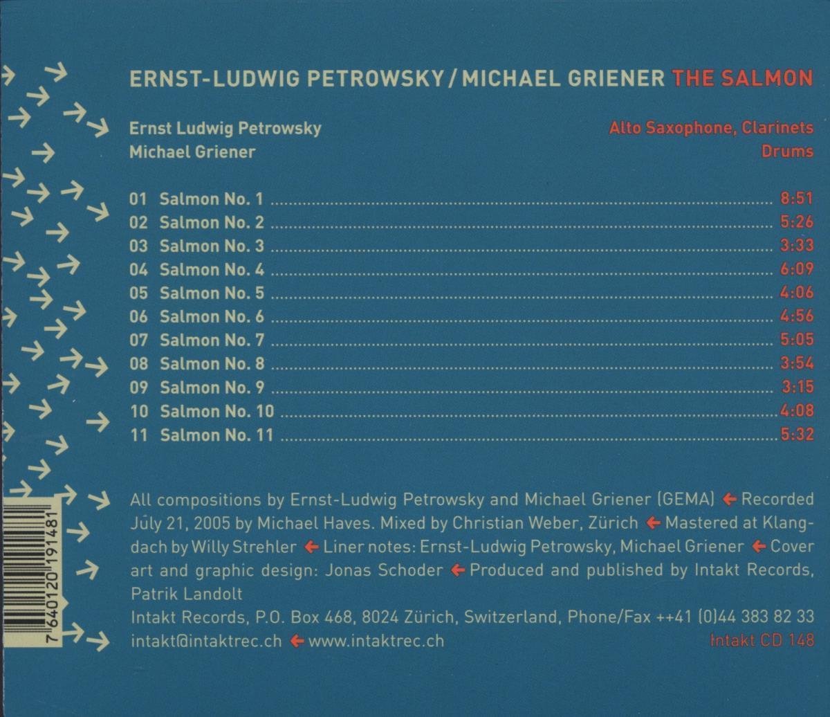 Ernst-Ludwig Petrowsky & Michael Griener - The Salmon (CD), Michael ...