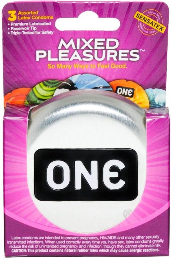 One Mixed Pleasures Multi 3 Pack | bol.com