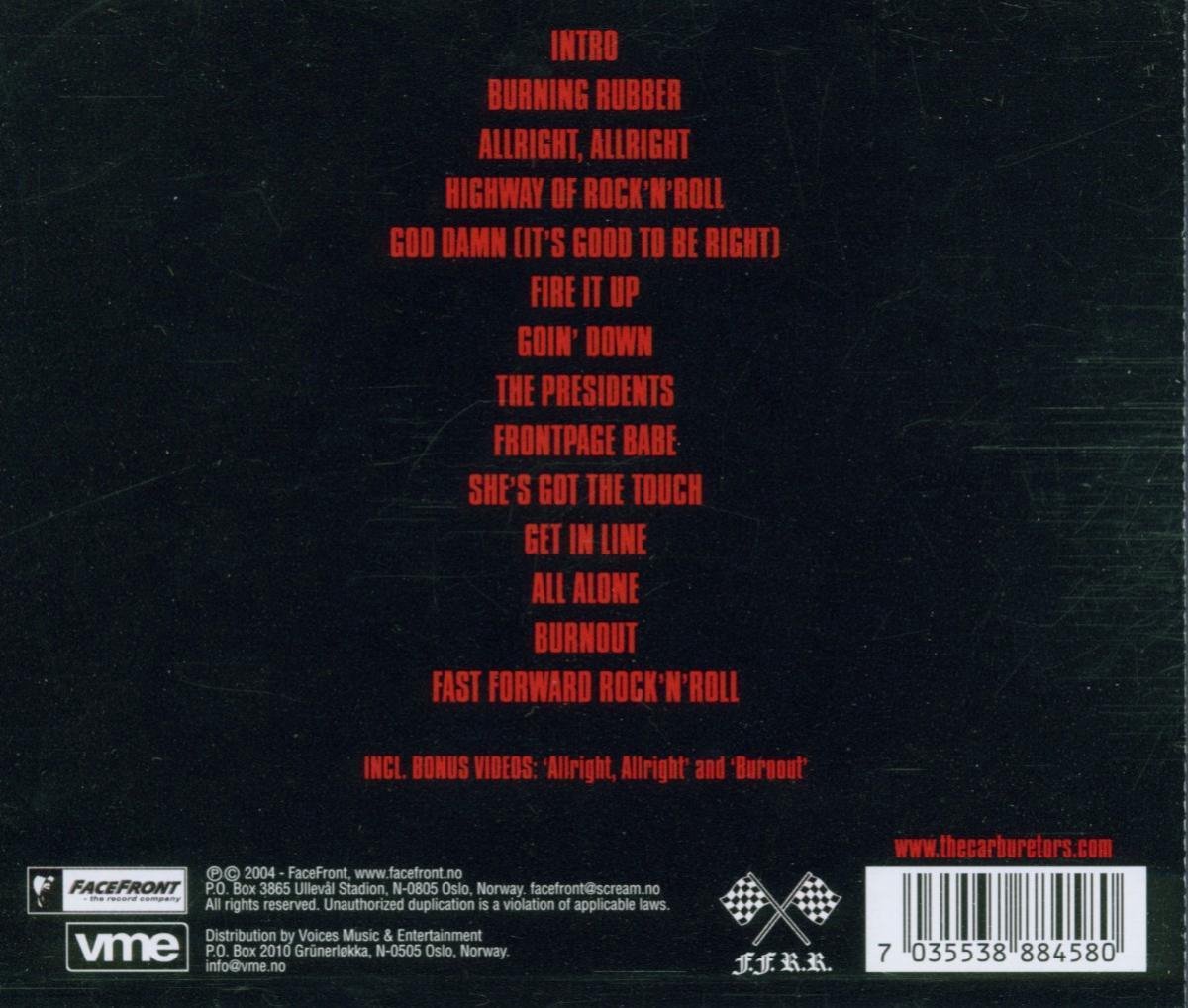 Pain Is Temporary Glory Is Forever, Carburetors | CD (album) | Muziek ...