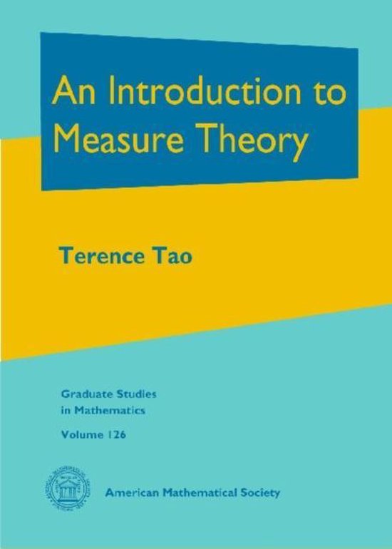 Introduction To Measure Theory | 9780821869192 | Terence Tao | Boeken | bol