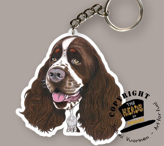 Sleutelhanger Hond Engelse Springer Spaniel | bol