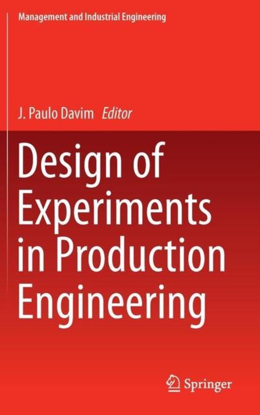 Design of Experiments in Production Engineering | 9783319238371 ...