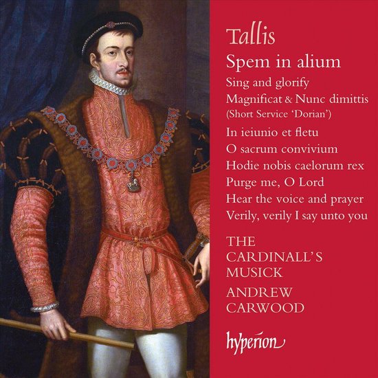 Tallis: Spem In Alium, Andrew Carwood | CD (album) | Muziek | bol.com