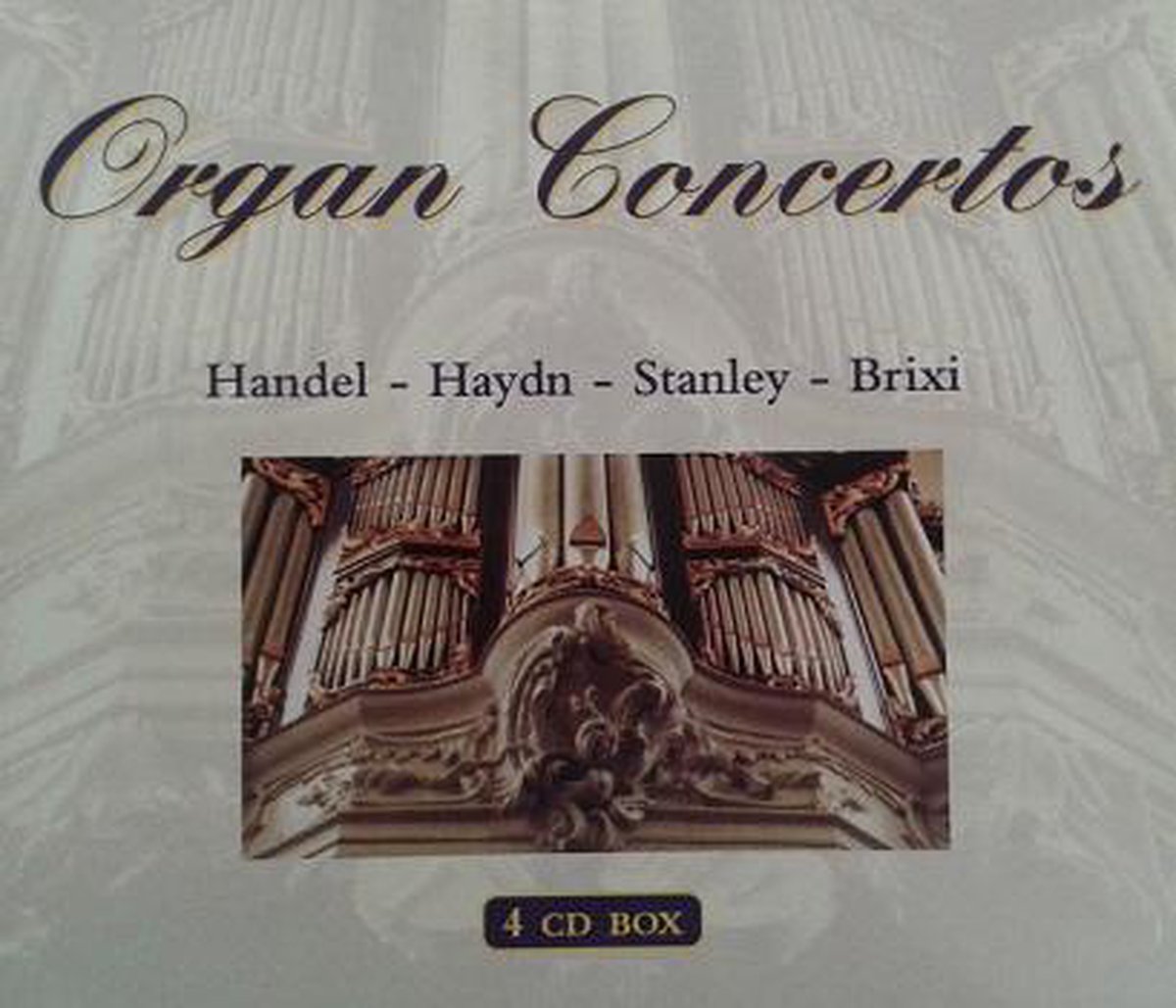 4-CD HANDEL / HAYDN / STANLEY / BRIXI - ORGAN CONCERTOS - SLOVAK ...