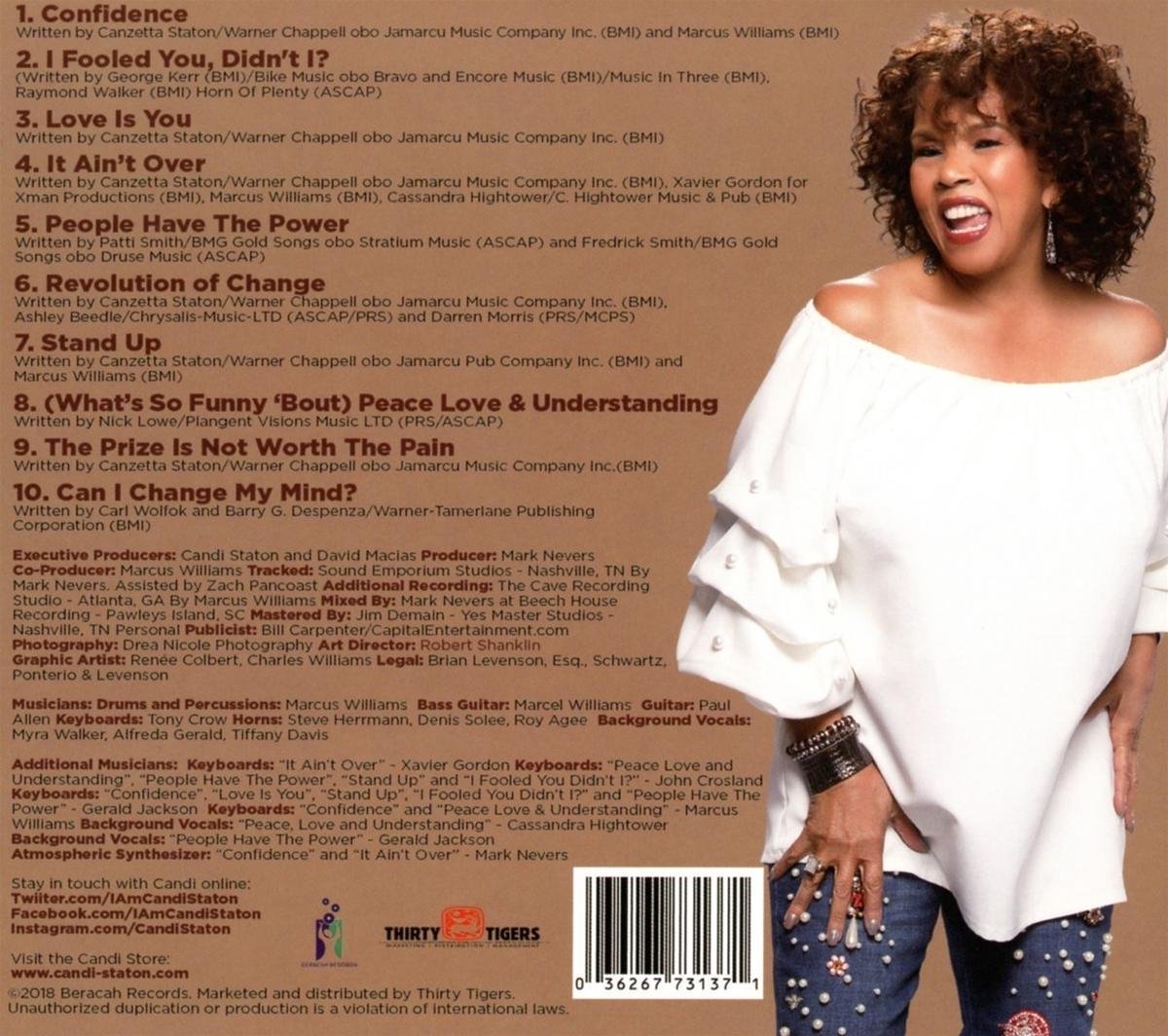 Unstoppable, Candi Staton | CD (album) | Muziek | bol.com