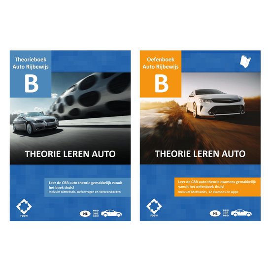 Auto Theorie Leren + Oefenboek - Auto Theorie Leren met 20 auto theorie ...