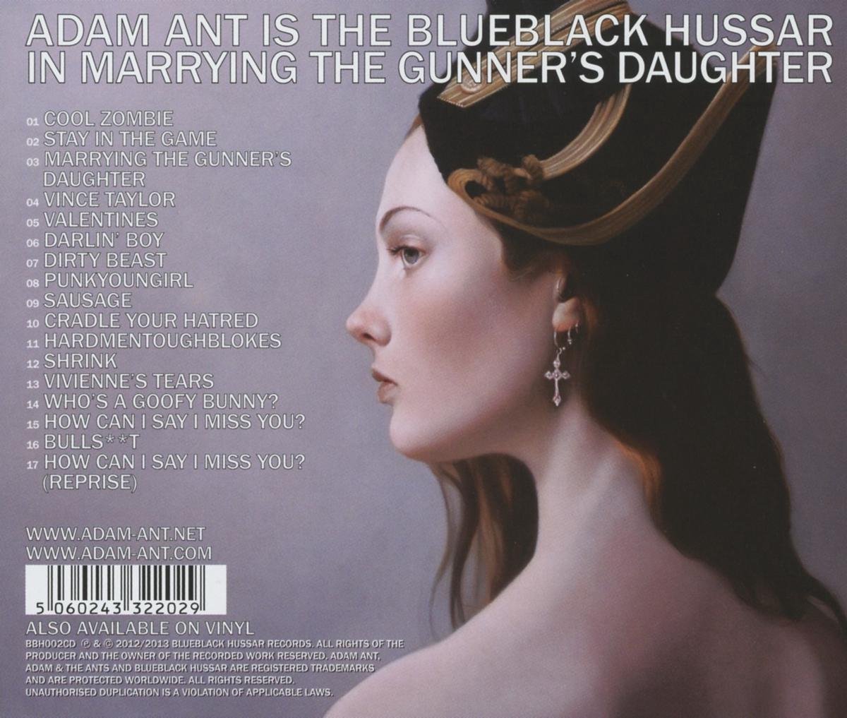 Adam Ant Is The Blueblack Hussar In Marrying The Gunners Daughter Adam Ant Muziek