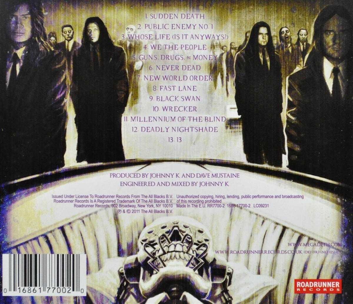 Th1rt3en, Megadeth | CD (album) | Muziek | bol.com