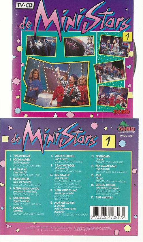 Ministars Mini Stars 1 - Kinder CD | bol