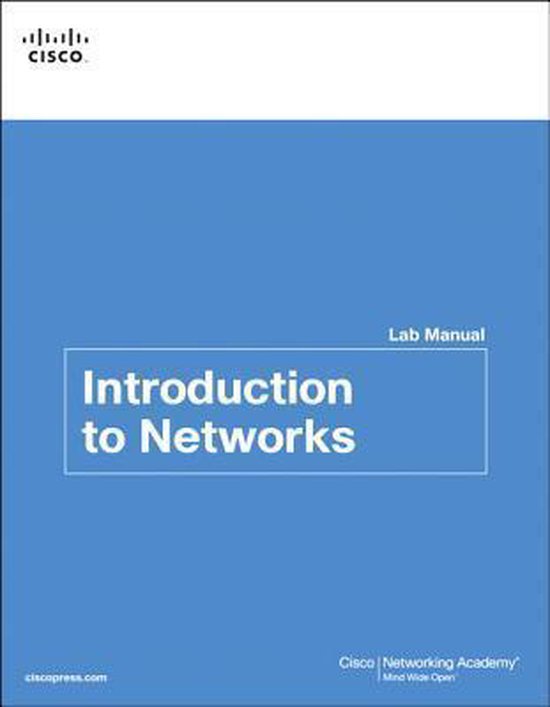 Introduction To Networks Lab Manual | 9781587133121 | Cisco Networking Academy | Boeken | bol.com