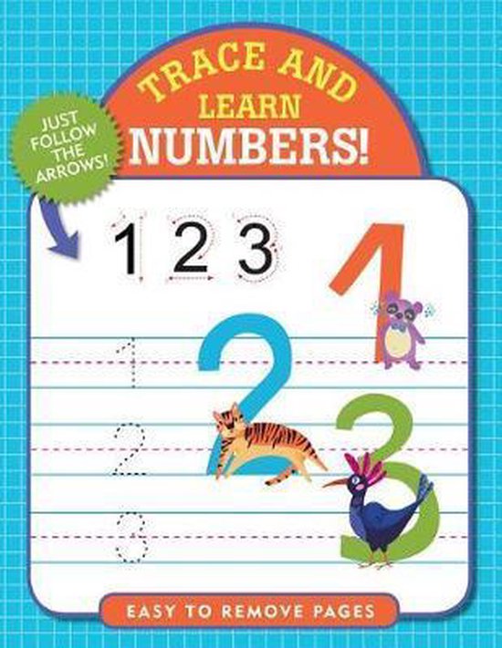 Trace and Learn: Numbers! | 9781441331120 | Boeken | bol.com
