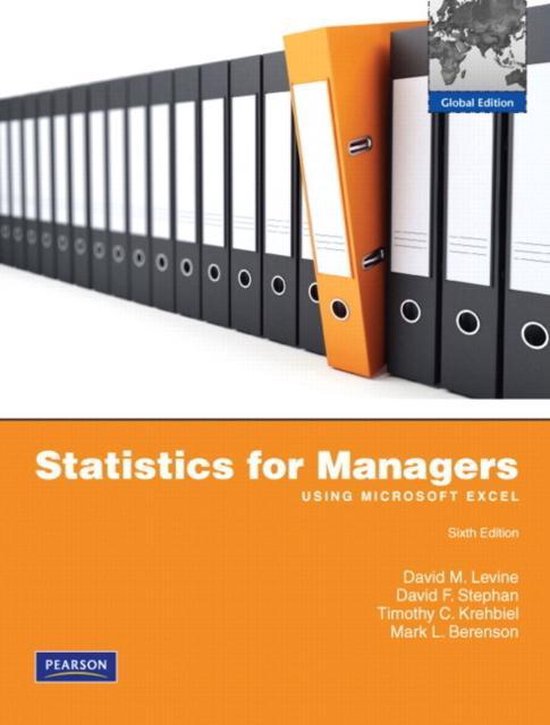 Statistics For Managers Using Ms Excel, David M. Levine | 9780136113492 | Boeken | bol