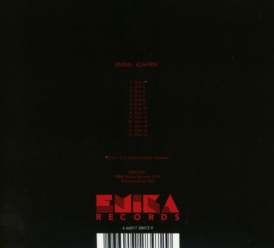 Klavirni, Emika | CD (album) | Muziek | bol.com