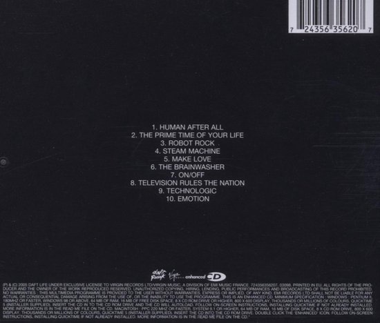Human After All, Daft Punk | Muziek | bol