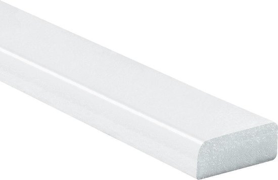 Knuffi stootrand type D vlakprofiel Geel, zwart eindeloos profiel ...