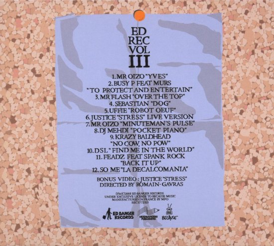 Ed Rec 3, various artists | CD (album) | Muziek | bol.com