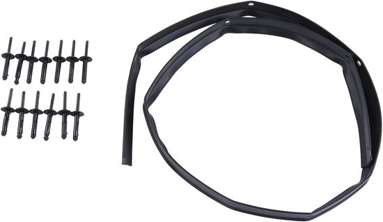 Afdichting voor voorbumper CHICIRIS 68051392AA - Slijtvast zwart ...