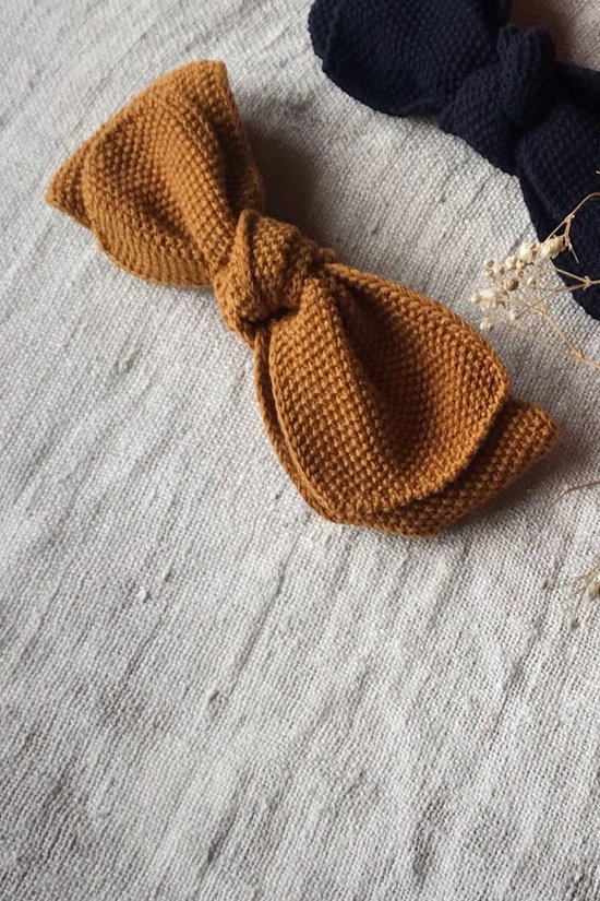 Coco & Pine - Knitted Collection - Haarband 1-4Y Mosterd | bol
