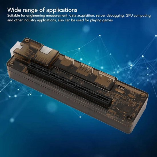 GPU Dock voor Laptop - Externe Grafische Kaart - PCI-E - USB Datakabel ...