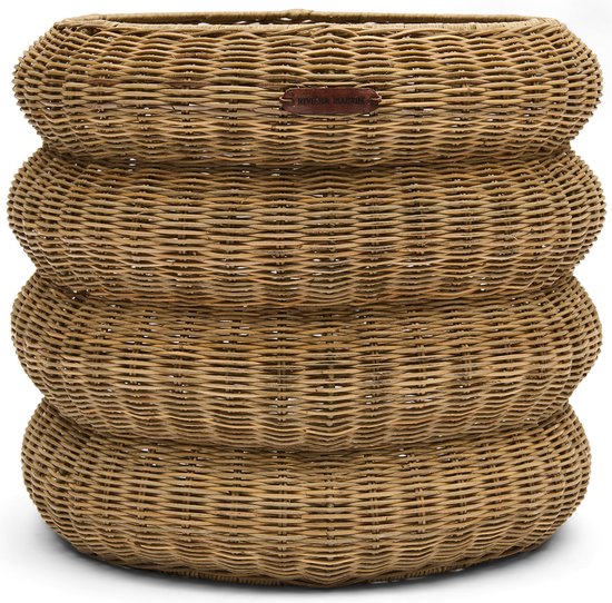 Rivièra Maison - Menaggio Mand, Natuurlijk Rattan, Rattan Materiaal | bol
