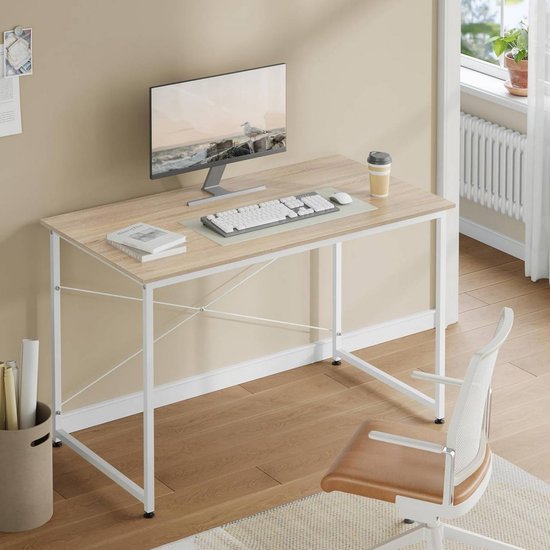 Computerbureau - Groot Bureau 120x60 cm - Modern Werkstation - Voor ...