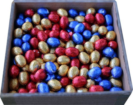 Fairtrade chocolade paaseieren - 5 kg - Paaschocolade eieren - Witte ...