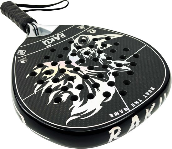 Raku® Rhino Pro Series - Padel Racket - Padel - Padelrackets - Racket ...