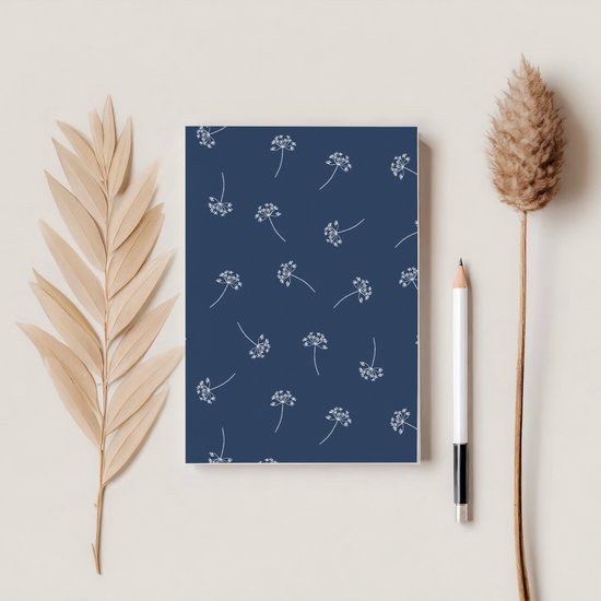 Set van 2 gelinieerde schriftjes in A5 formaat - schrift botanische ...