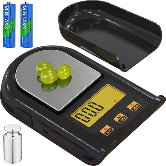 Precision Pocket Scale 500g/0.01g - Digital Gold Coin Scale LCD Display ...