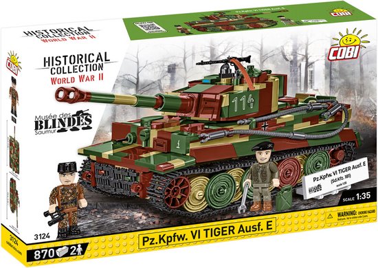 COBI Pz.Kpfw. VI Tijger Ausf. E - COBI-3124 | bol