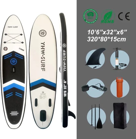 Bovista Sup Board - Opblaasbaar - Supboard - Sup Boards - Paddle ...